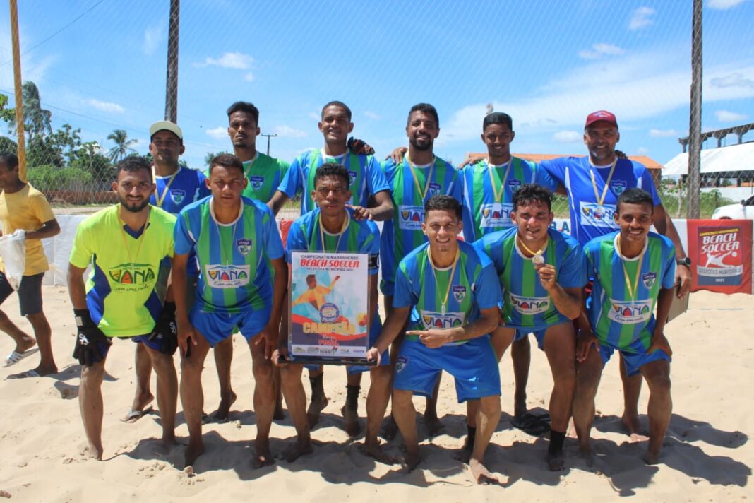 Viana vence Santo Amaro nos pênaltis e é campeã do maranhense de Beach ...